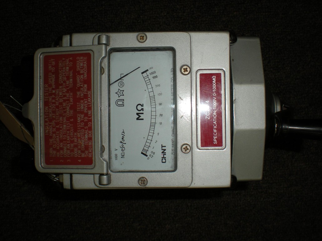 1000 Volt Hand Crank Megger (Like New) | OTS Wire & Insulation